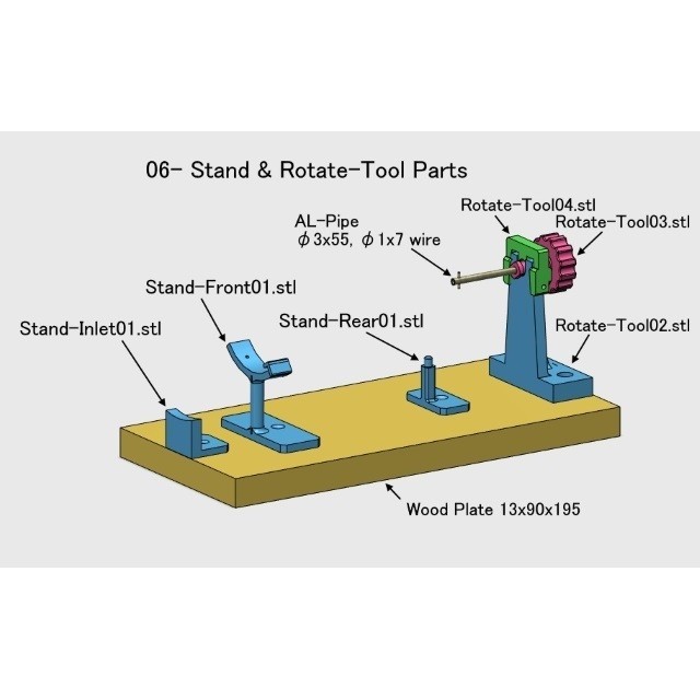 Free STL file Rotational Stand for Turboprop Engine Cutaway・3D printer ...
