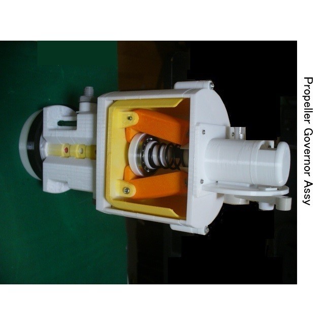 STL file Jet Engine Component (7); Propeller Governor, Hydraulic Type 🚁 ...