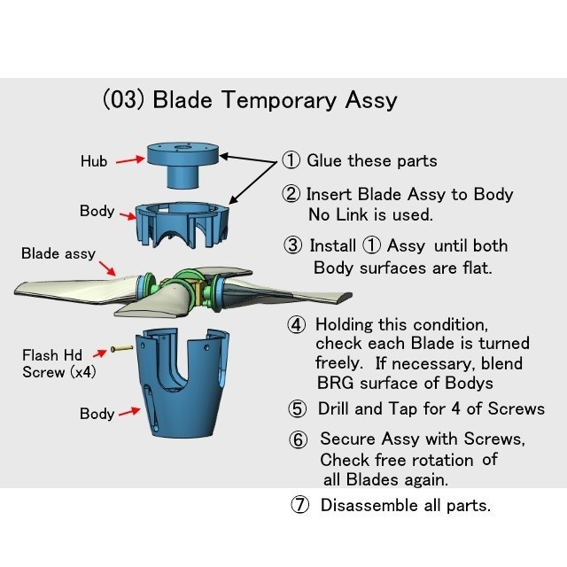 STL file Jet Engine Component (3); Propeller 🚁・3D printing template to ...