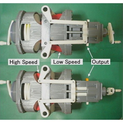 Download 3D printer designs Jet Engine Component (11): CVT(CSD ...