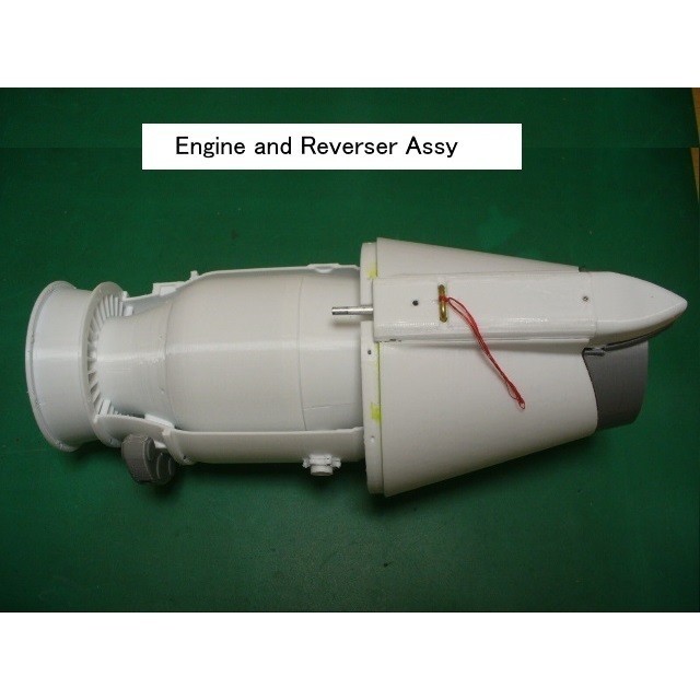 Download STL file Thrust Reverser for Business Turbofan, Bucket Type ...