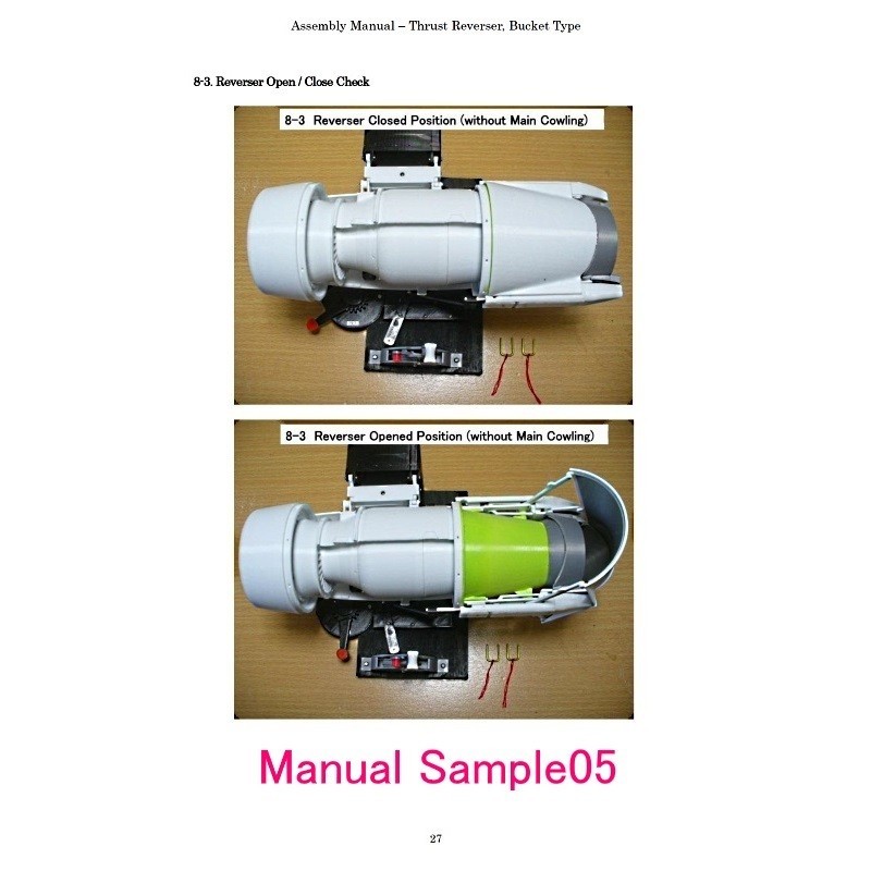 Download STL file Thrust Reverser for Business Turbofan, Bucket Type ...