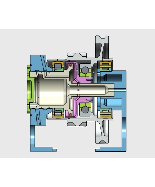 Download STL file Jet Engine Component; Torque Meter, Helical Gear ...
