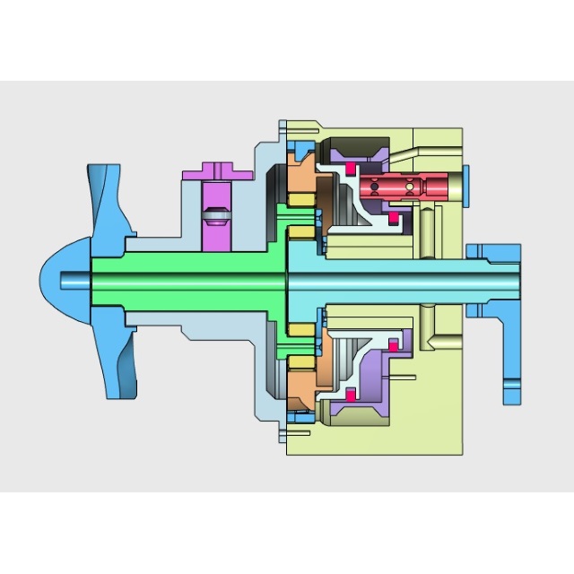 Файл STL Jet Engine Component; Torque Meter, Planetary Gear type ⚙️ ...