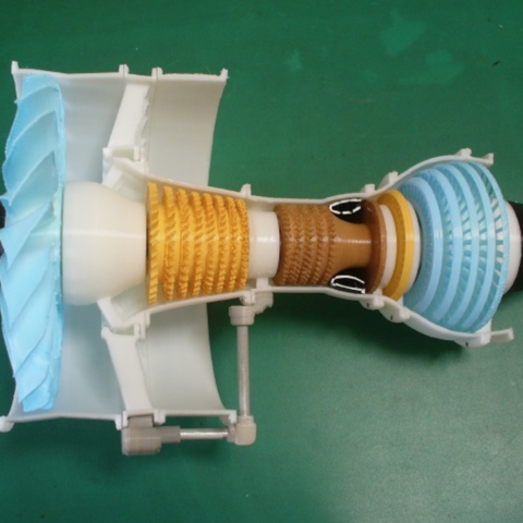 Download free 3D printing models Jet Engine, 3-Spool ・ Cults