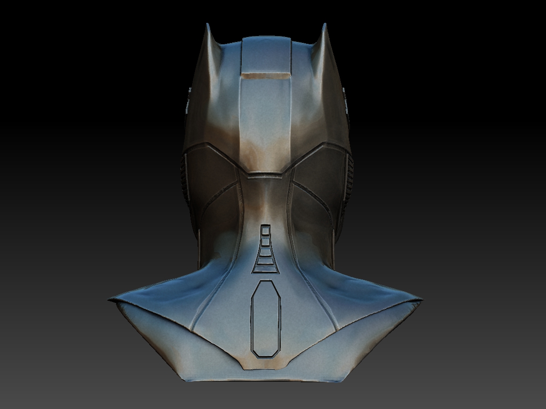OBJ file Batman Tactic Mask- Tactical Batman Mask・Model to download and ...