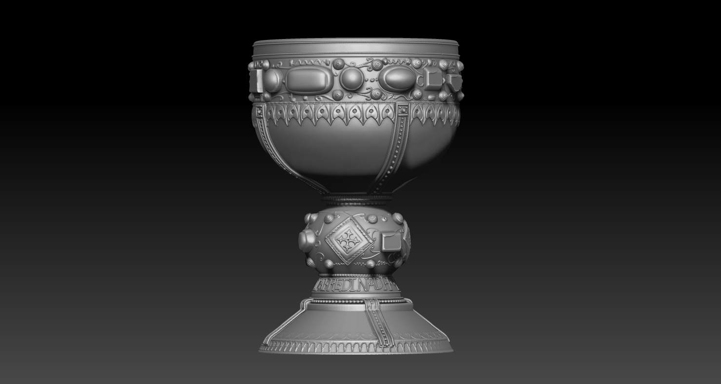 OBJ file Holy Grail - Holy Grail・3D print object to download・Cults