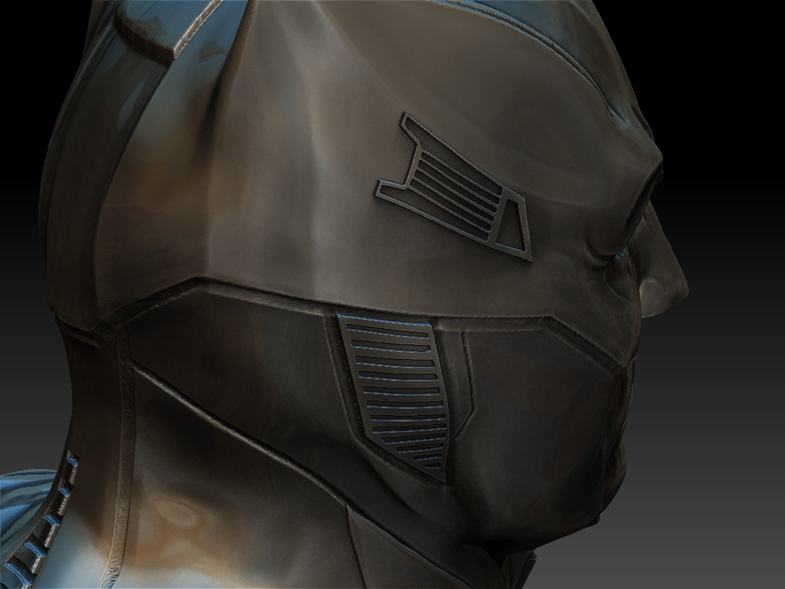 OBJ file Batman Tactic Mask- Tactical Batman Mask・Model to download and ...