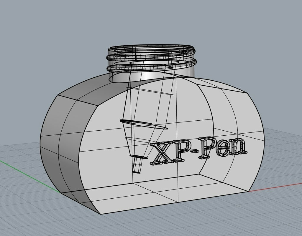 STL-Datei XP-Pen Holder for P03 pen kostenlos・3D-Druckvorlage zum ...