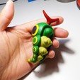Download 3D printing files Figure of Caterpie Pokemon High definition ...