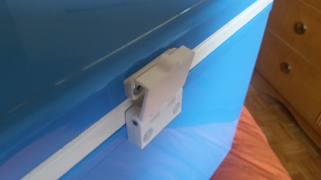 Free 3D file Coleman LowBoy Camping Fridge Lock Replacement・Object to ...
