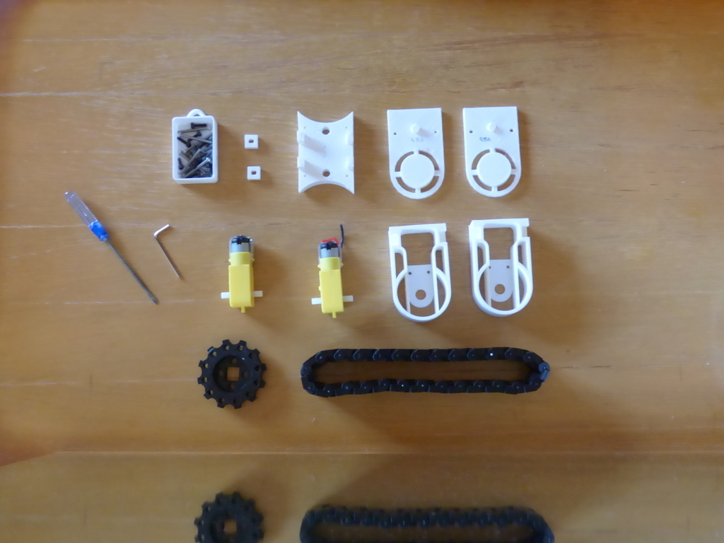 Free 3D file Rover platform 🐛・3D print object to download・Cults