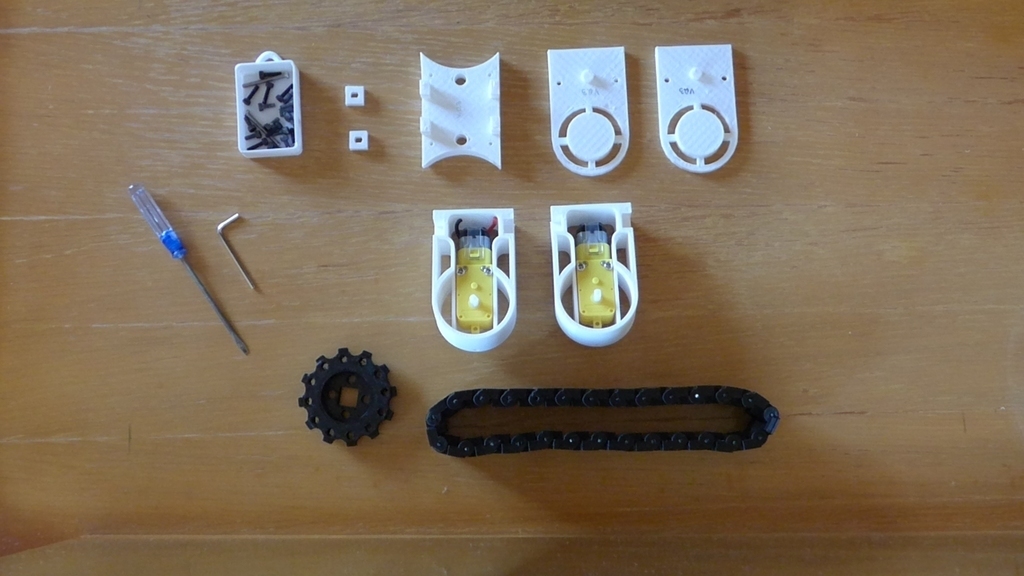 Free 3D file Rover platform 🐛・3D print object to download・Cults