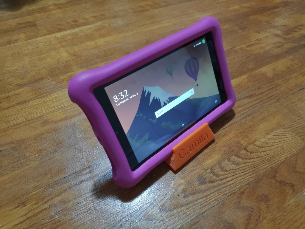 Free 3D file Kindle fire kids tablet stand・3D printable object to ...