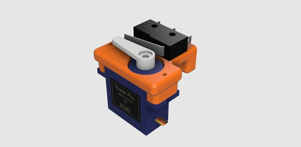 Free 3D file Tower Pro 9g servo switch・3D printable design to download ...