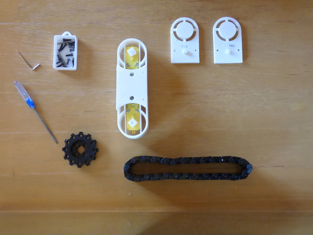 Free 3D file Rover platform 🐛・3D print object to download・Cults