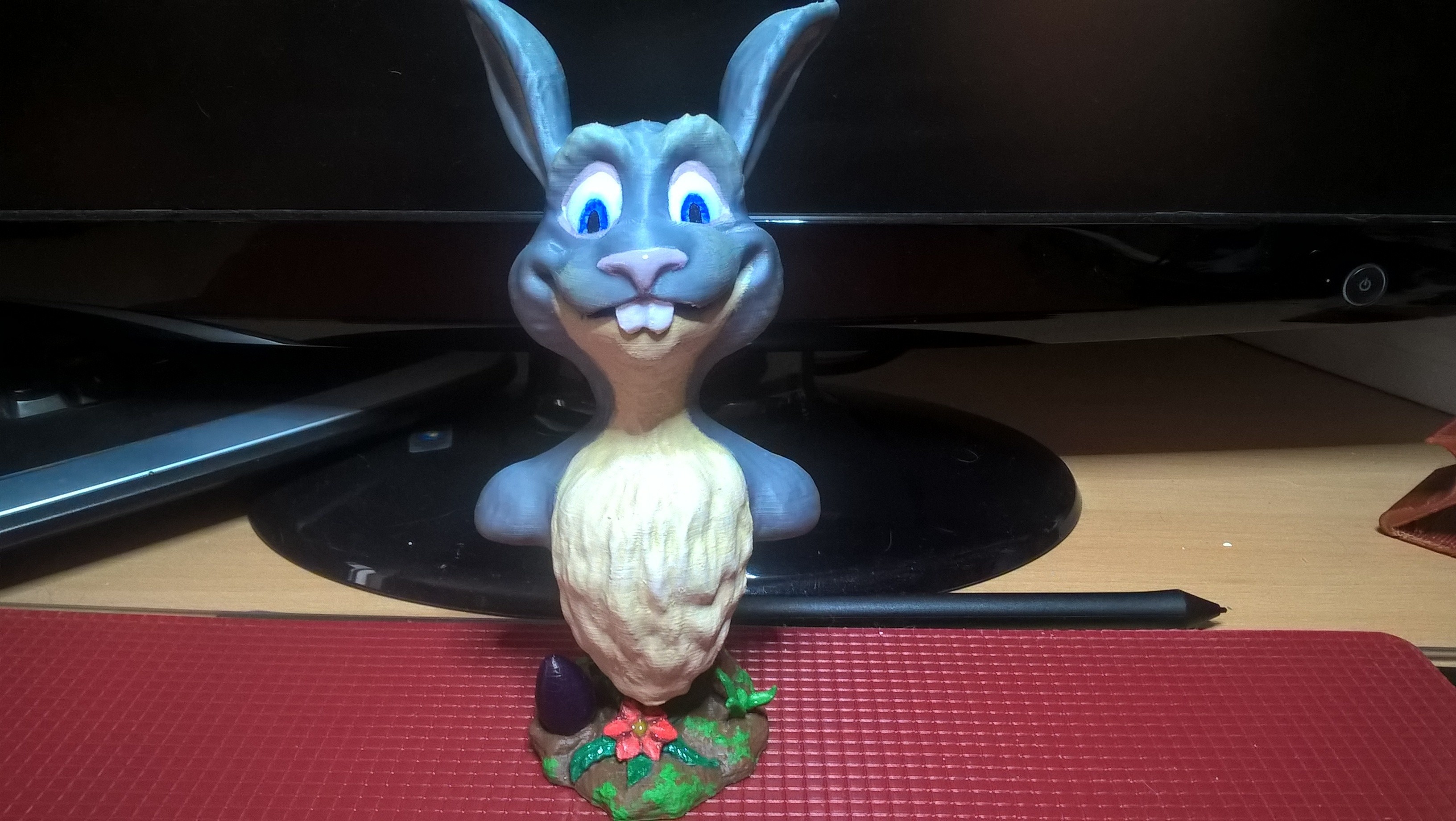 Free STL file Easter Bunny Bust・3D printable model to download・Cults