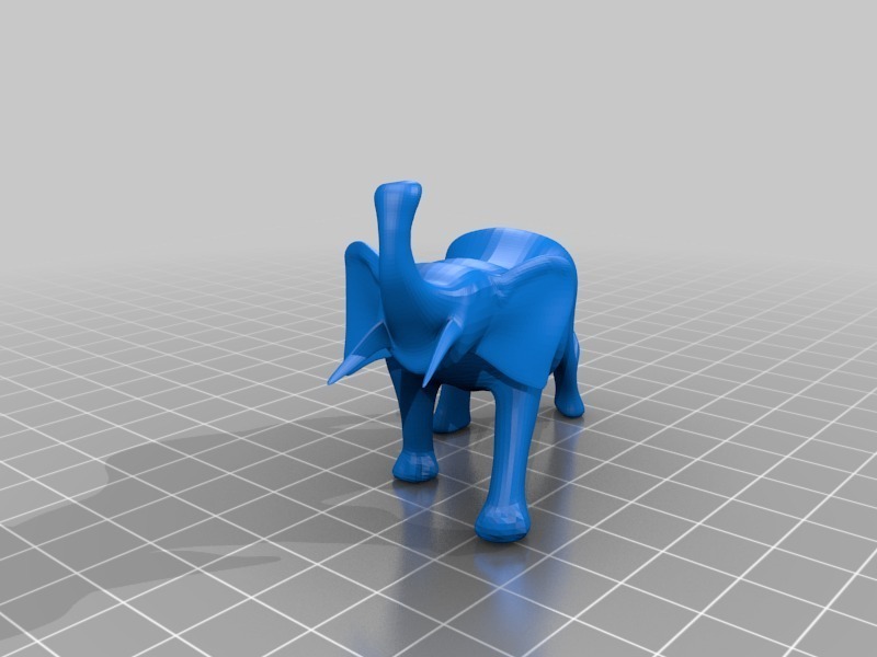Free 3D file Elephant・3D printer design to download・Cults