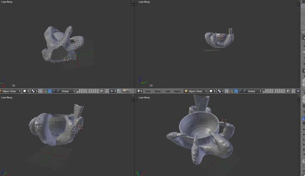 Free 3D file Dragonhand Bowl・3D printable object to download・Cults