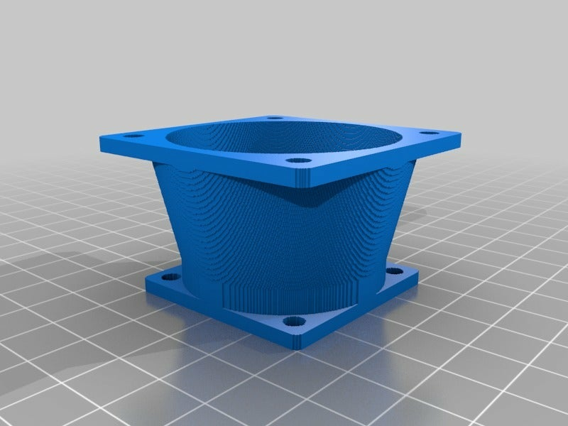 Free STL file (3D Slash) adapt_40mm_to_50mm_at_0_deg・Object to download ...