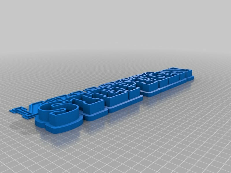 Free STL file Stephen text box with lid・3D printable model to download ...