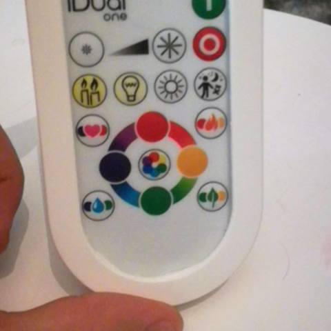 Download STL Lexman iDual One Remote Control Wall Bracket ・ Cults