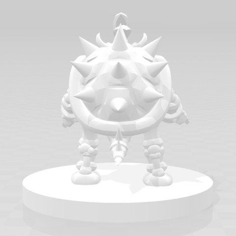 Download STL file Dry Bowser • 3D printer model ・ Cults