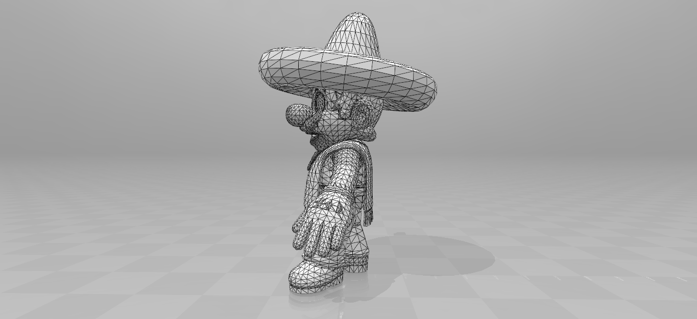 STL file Mexican Mario・3D printable model to download・Cults