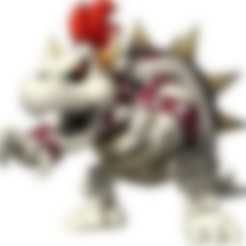 Download STL file Dry Bowser • 3D printer model ・ Cults