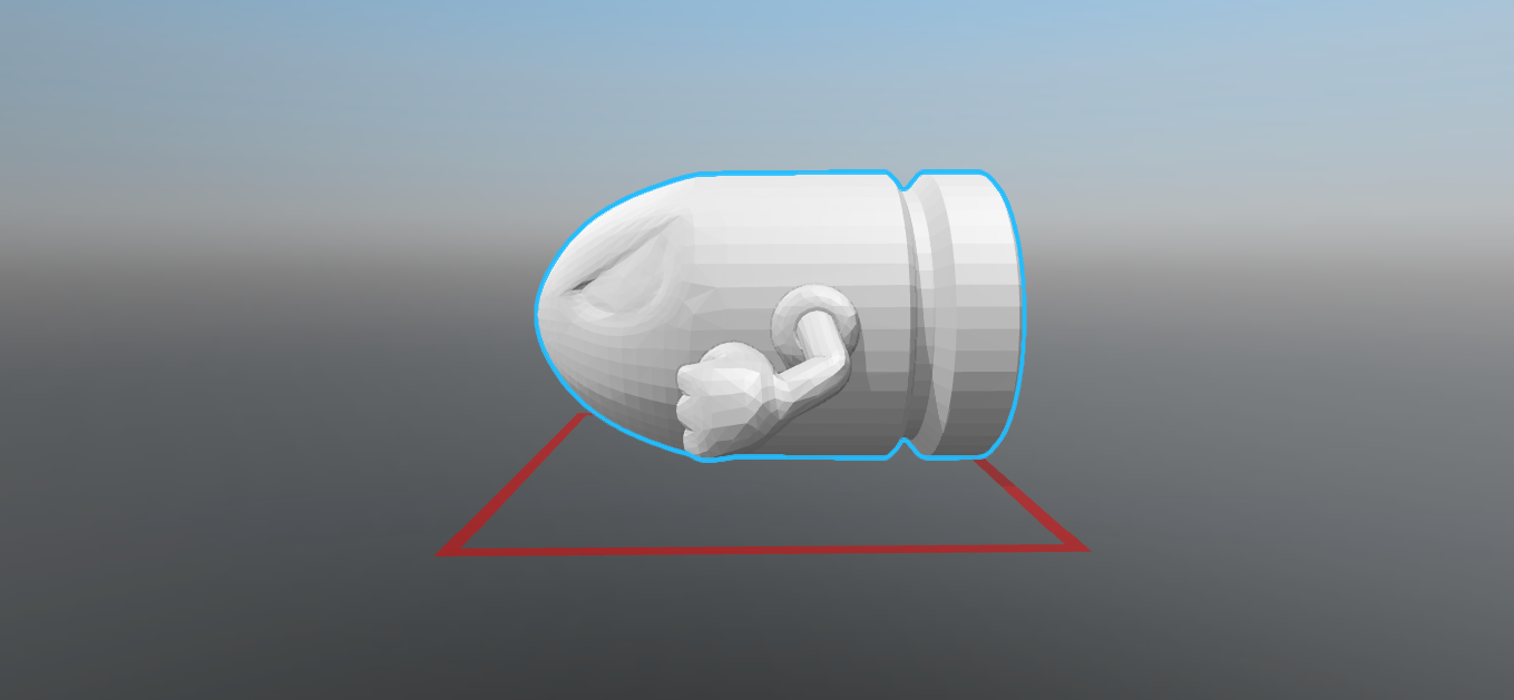 STL file Bullet Bill・Model to download and 3D print・Cults