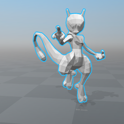 Download 3D printing designs Mewtwo ・ Cults