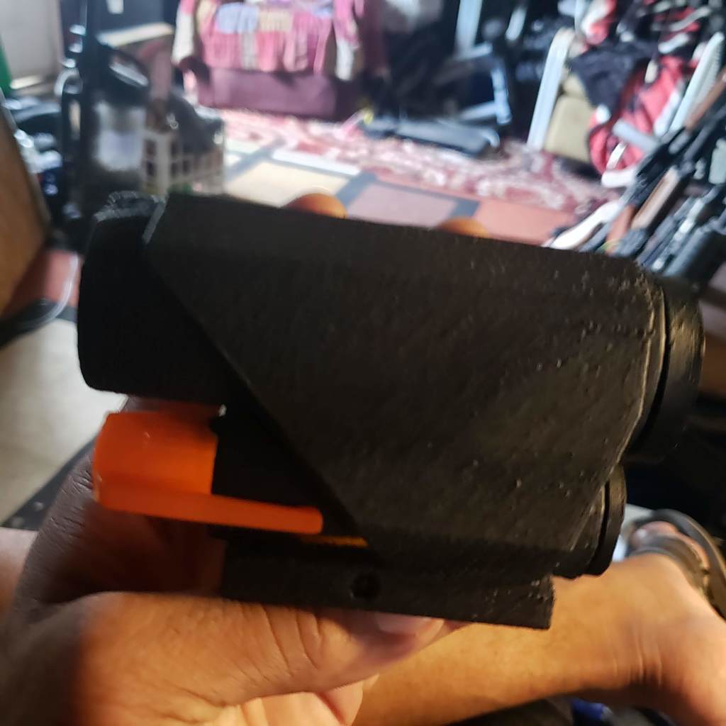 Free 3D file Big ol Mock scope with working reticle / hologram 🔫・3D ...