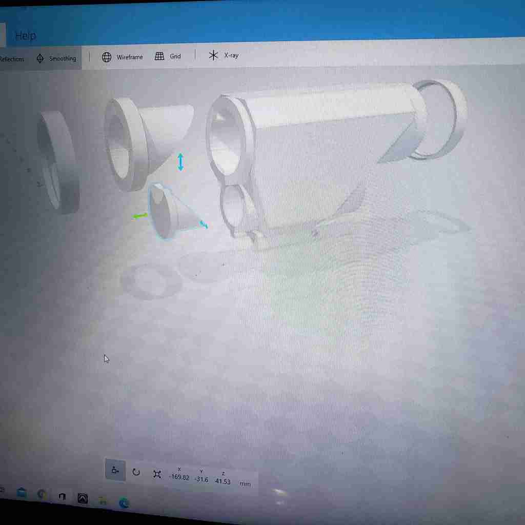Free 3D file Big ol Mock scope with working reticle / hologram 🔫・3D ...