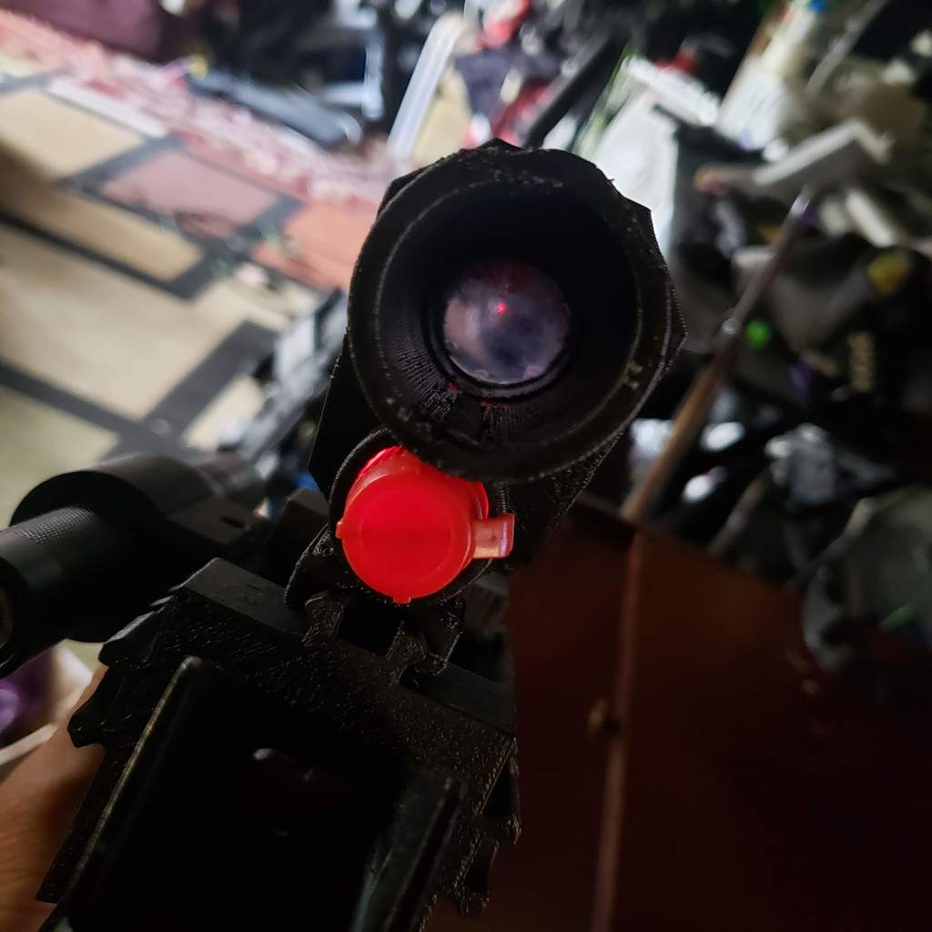 Free 3D file Big ol Mock scope with working reticle / hologram 🔫・3D ...