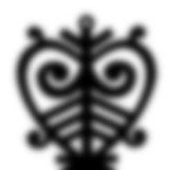 Download free STL The Yakut national pattern ・ Cults