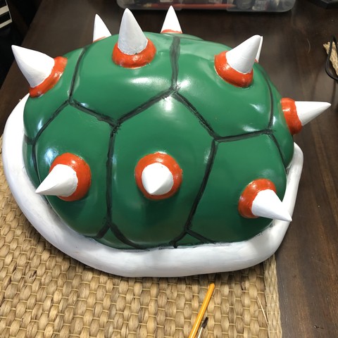 3D printed Bowsette Shell ・ Cults