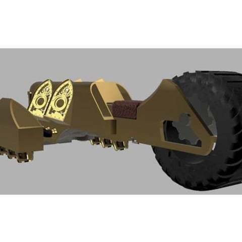 Download free 3D printing models Space Assault Tractor ・ Cults