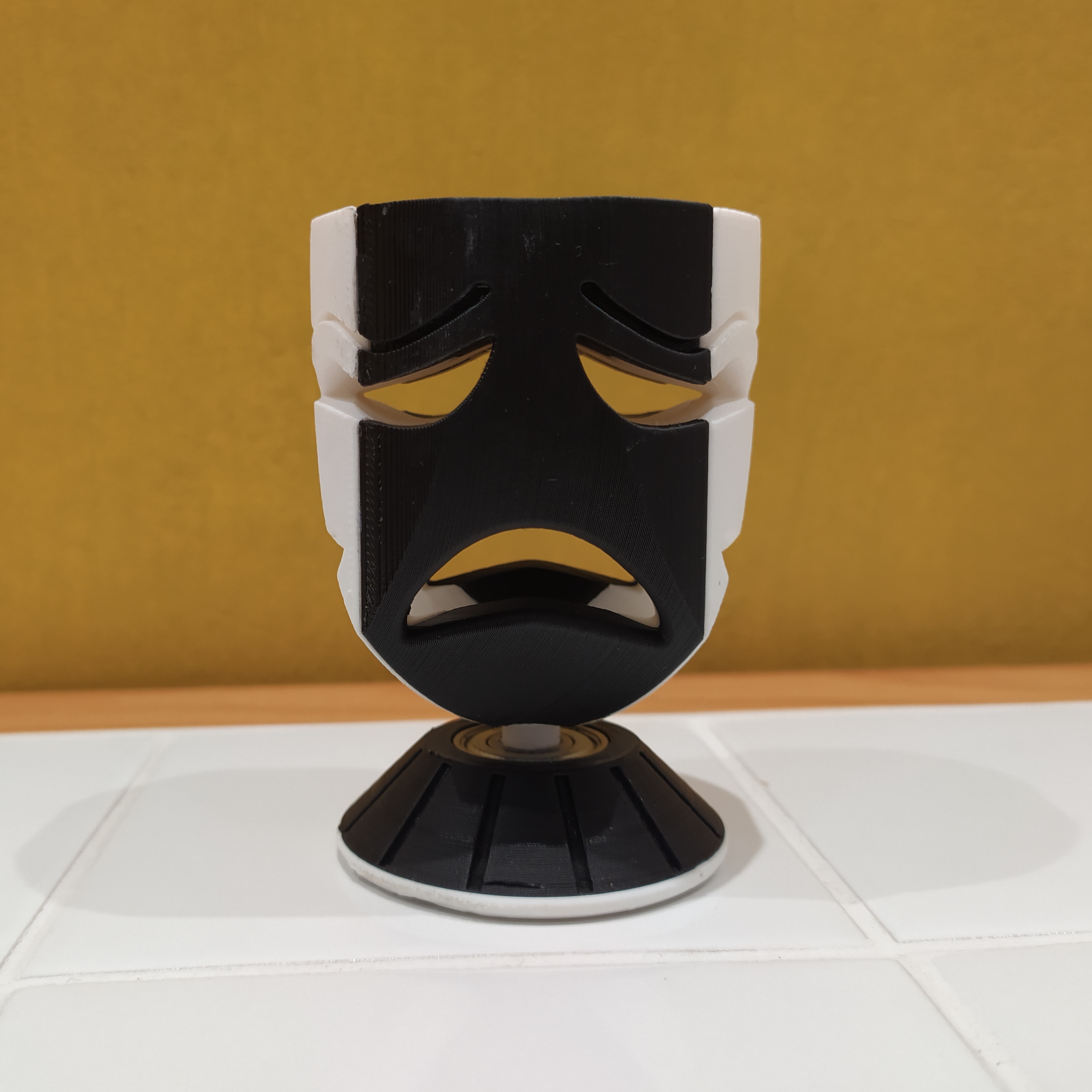 STL file Comedy and Tragedy masks with perspectives 🎭・Model to download ...