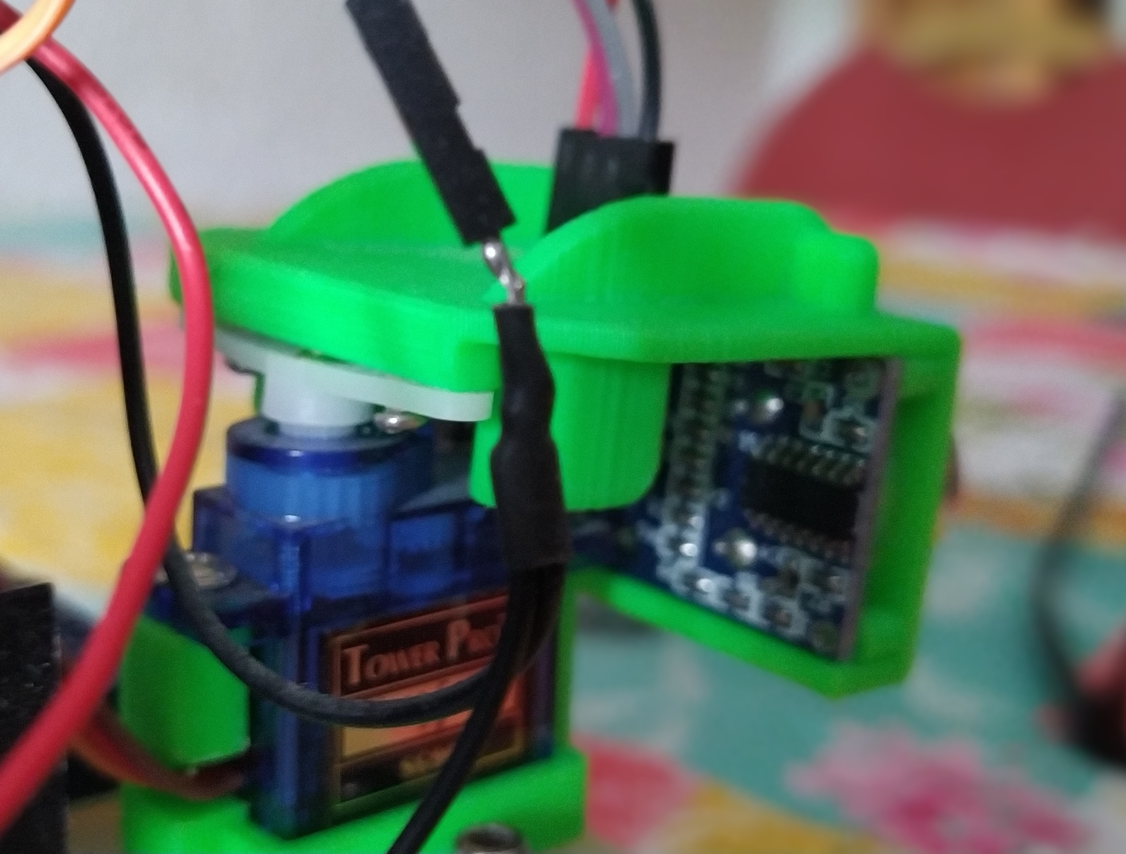 Download free STL file Ultrasonic Sensor Support for Robots • 3D ...