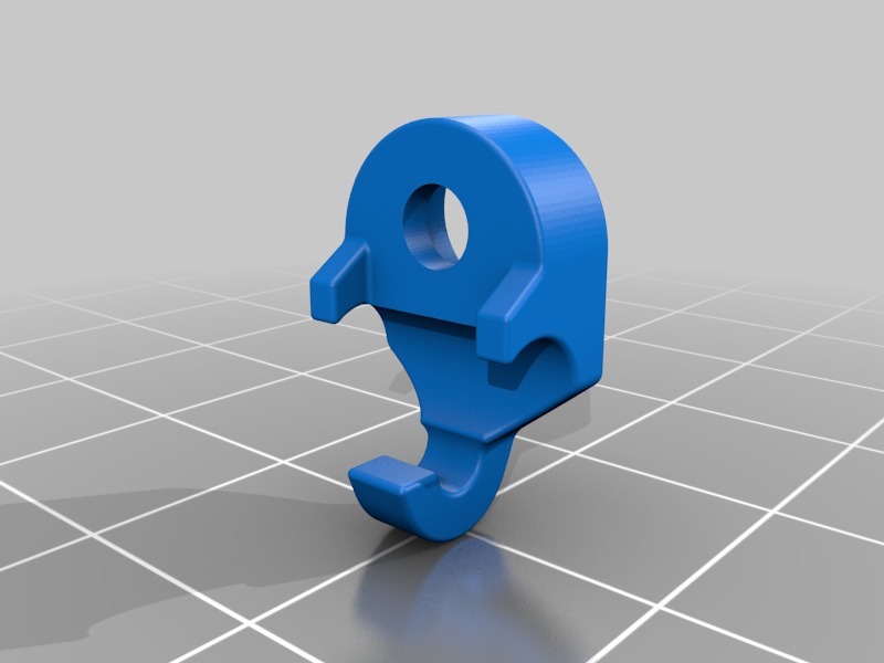 Free 3D file Spring Clip for Delta Printer Rods - 5 mm・3D print design ...