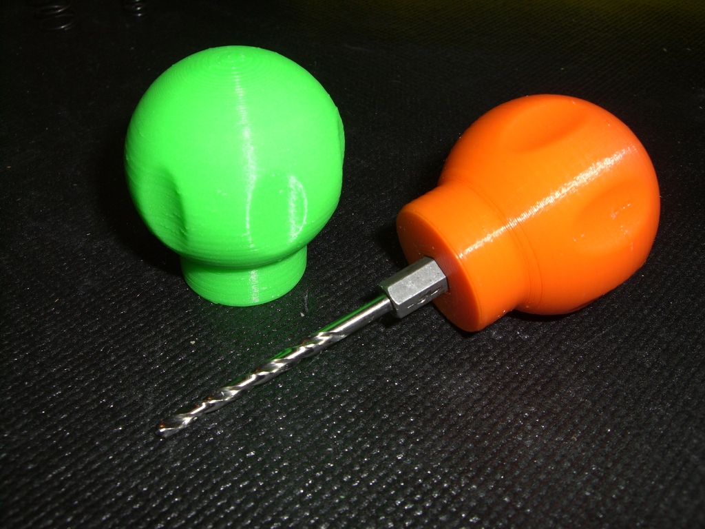 Free 3D file Handle for Hex Drill Bits, Etc.・3D print object to ...