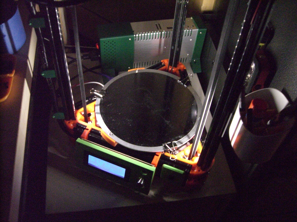 Free 3D file Light Plate for Kossel Mini printer - LED Strip lights・3D ...