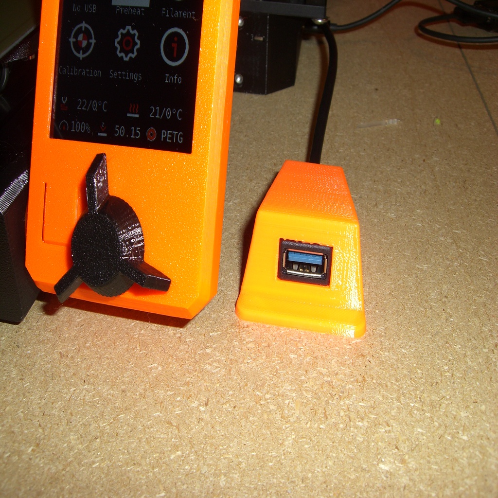 Free 3D file USB Extension for Prusa Mini・Template to download and 3D ...