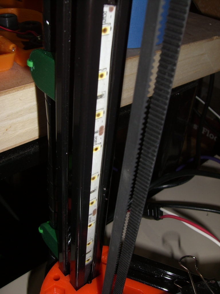 Free 3D file Light Plate for Kossel Mini printer - LED Strip lights・3D ...