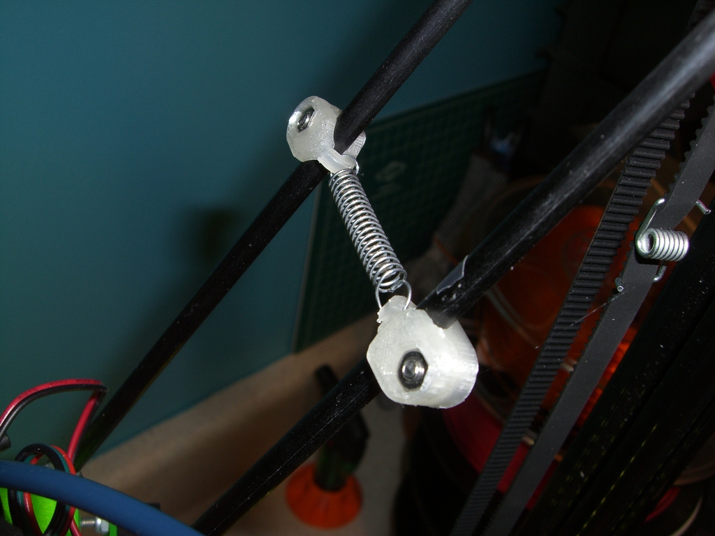 Free 3D file Spring Clip for Delta Printer Rods - 5 mm・3D print design ...