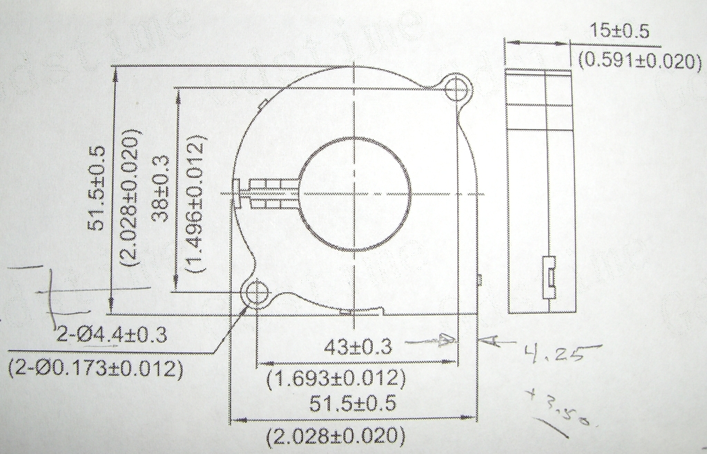 Free 3D file 40mm Axial to 50mm Centrifugal Fan Adapter 🔧・3D printing ...