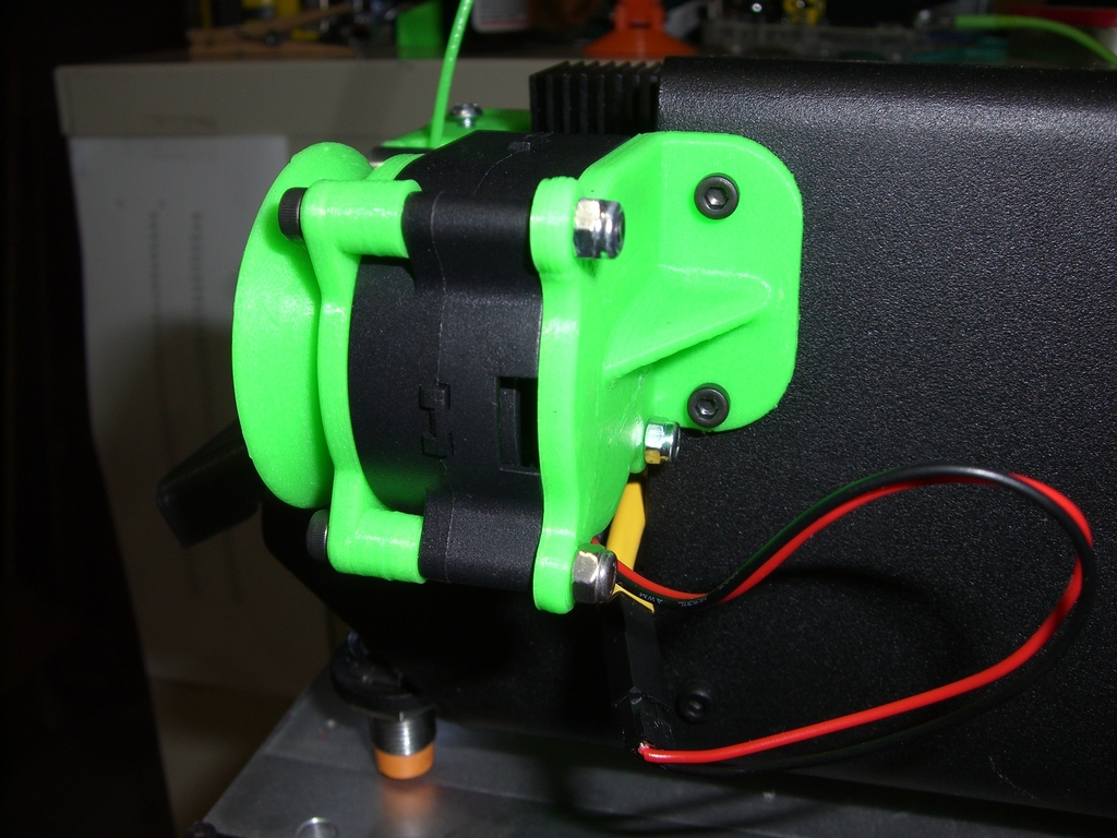 Free 3D file Printrbot Simple Metal Extruder Cooling - 40 mm & 50 mm ...