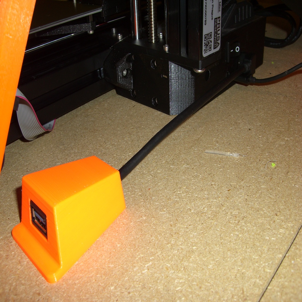 Free 3D file USB Extension for Prusa Mini・Template to download and 3D ...