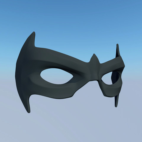 Download STL file MASK NIGHTWING REBIRTH 2.0 ・ Cults