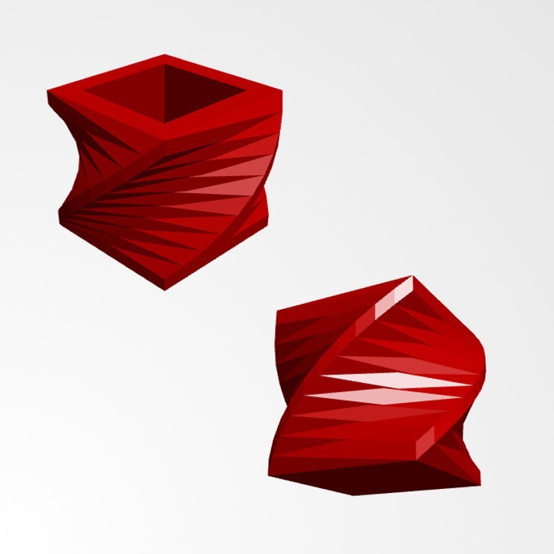 Free STL file flower pot・Template to download and 3D print・Cults